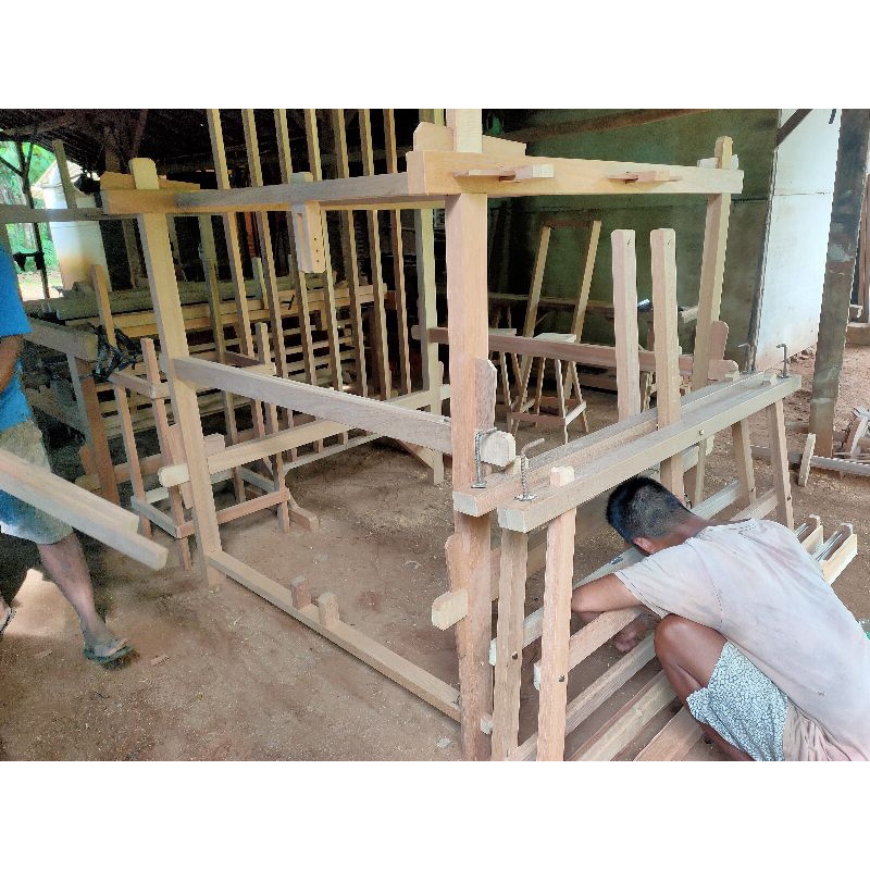 Jual ALAT TENUN ATBM PAKET LENGKAP BAHAN KAYU BERKUALITAS | Shopee ...
