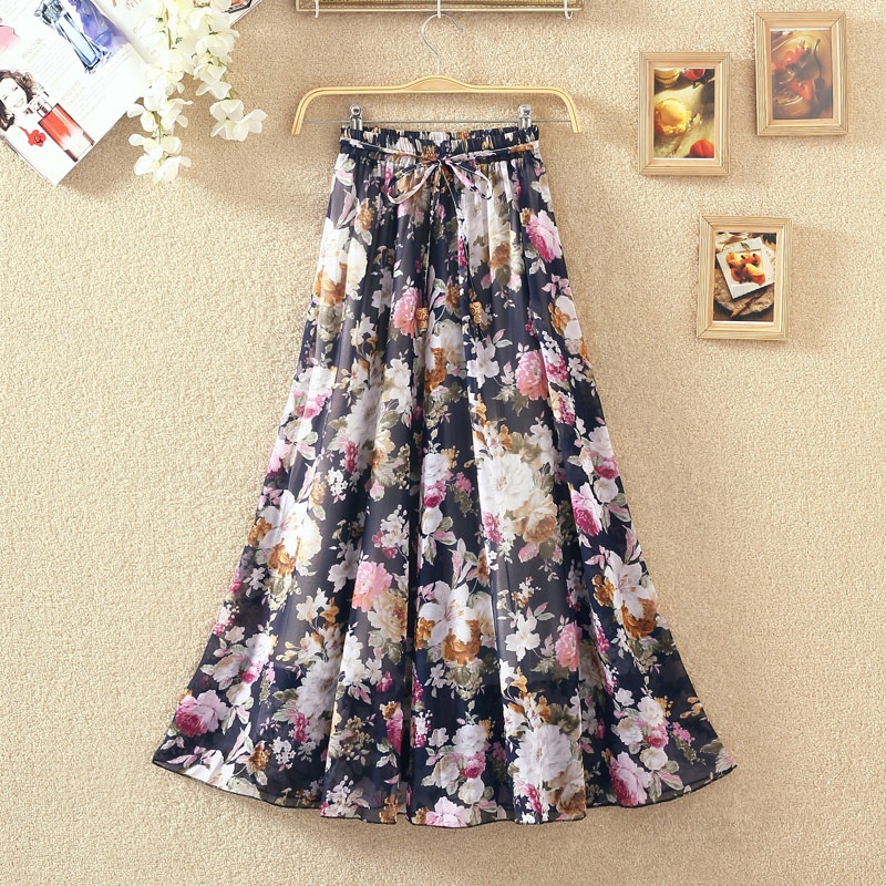 Jual [UNI 027A] ROK PANJANG | ROK KOREA | FASHION SKIRT KOREA | ROK ...
