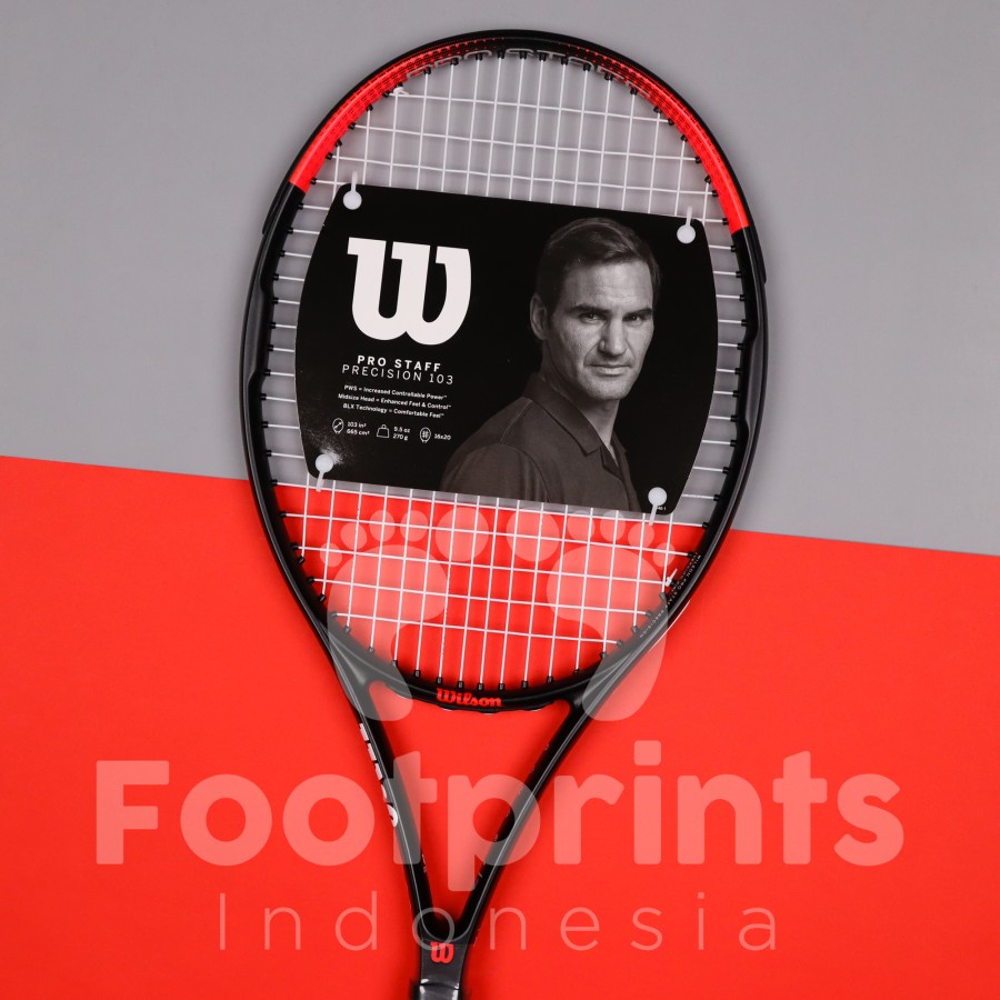 Jual Raket Tenis Wilson Pro Staff Precision 103 Tennis Racket Pemula ...