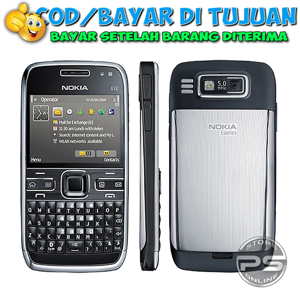 Jual HP Nokia E72 Qwerty - HP Jadul Legenda - HP QWERTY legenda | Shopee Indonesia