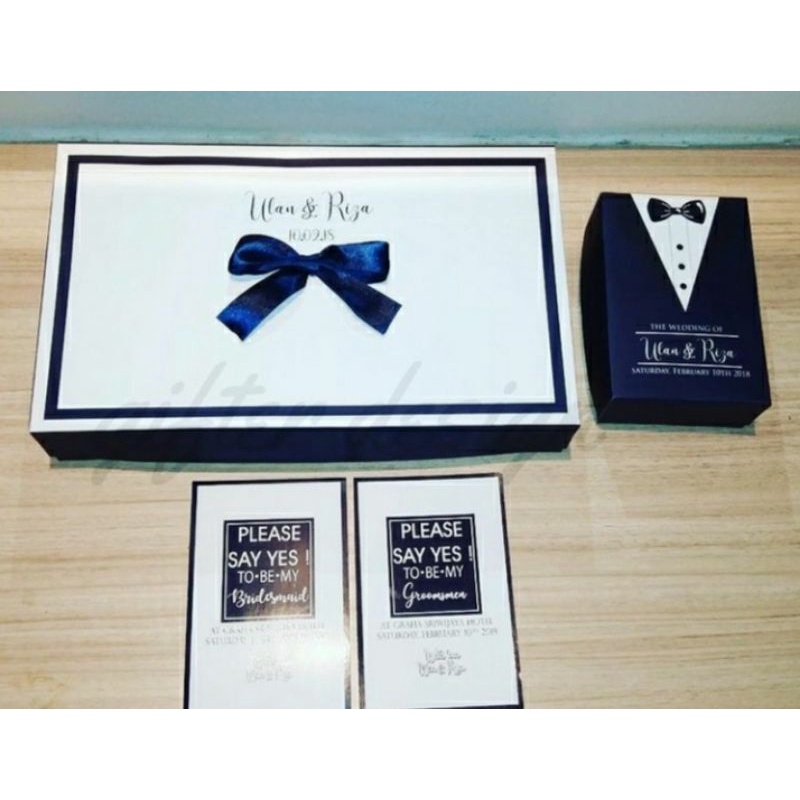 Jual Softbox Bridesmaid&Box Dasi Box Hantaran Wedding Pernikahan ...