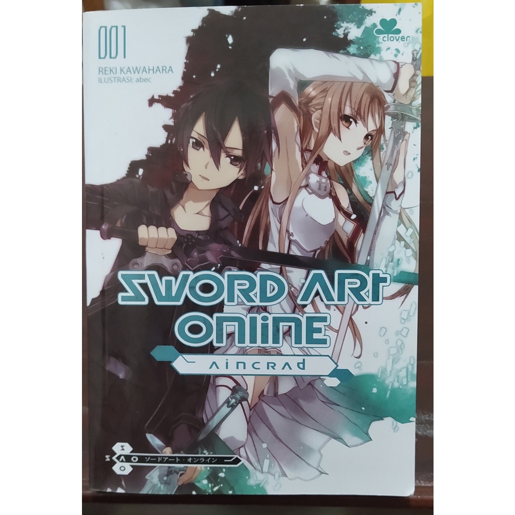 Jual LIGHT NOVEL Sword Art Online 001 Aincrad / SAO (Bekas) | Shopee ...