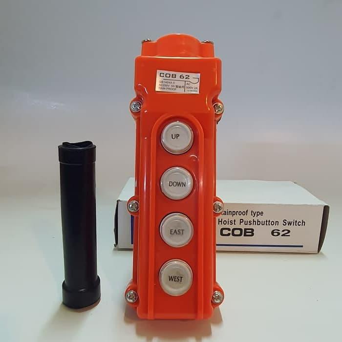 Jual COB 62. Hoist Push Button Switch Rainproof Type. AC 250V 5A ...