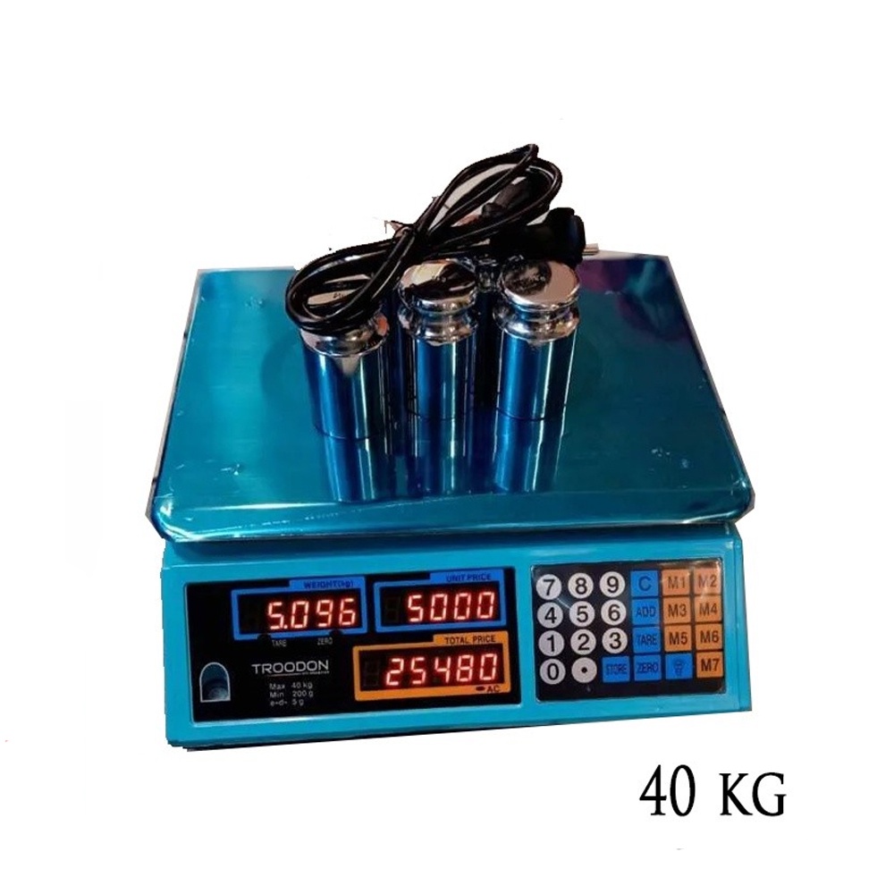 Jual Timbangan Duduk Digital Murah Timbangan 40Kg TRODON Timbangan Buah | Shopee Indonesia