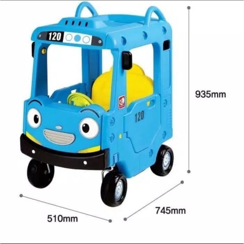 Jual Tayo Bus ASLI Ride On Tayo Roof Car Mainan Mobil | Shopee Indonesia