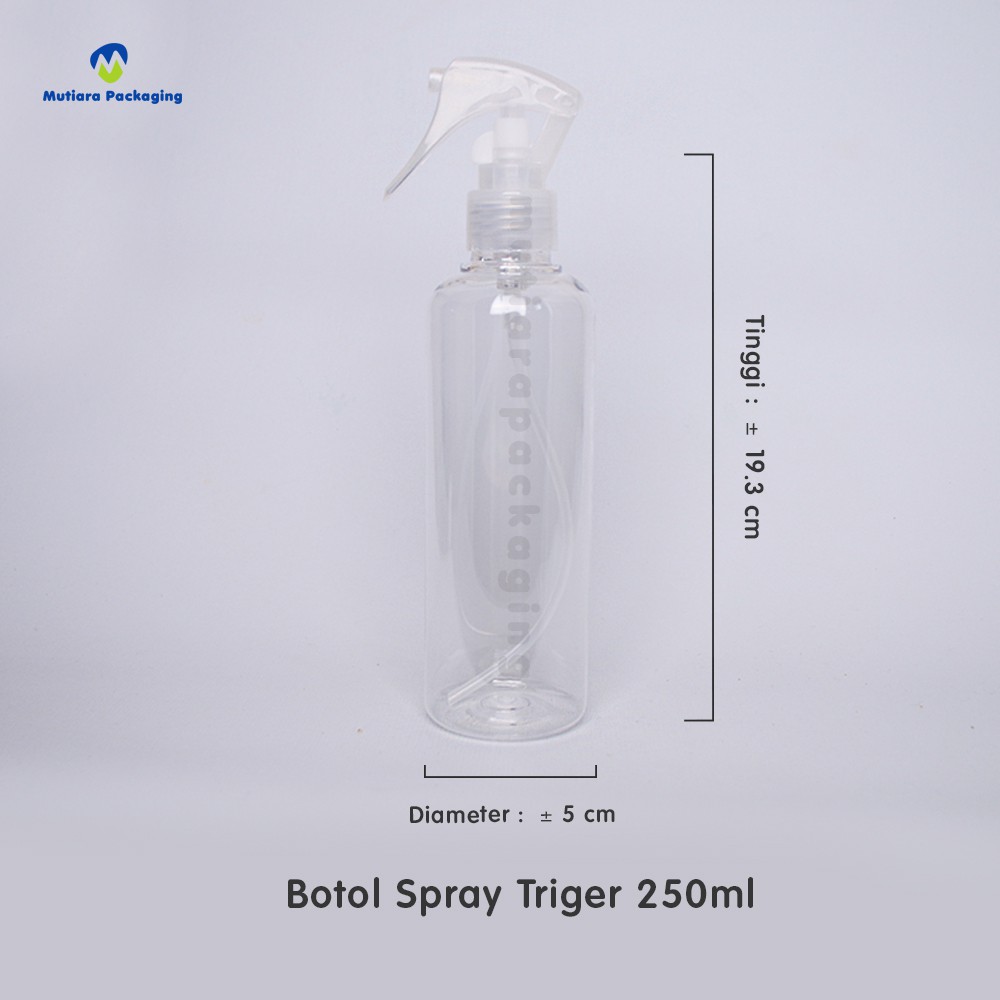Jual TERMURAH BOTOL SPRAY TRIGER 250ML TUTUP NATURAL / TUTUP SPRAY TRIGGER BEBEK NECK 24 - BOTOL ...