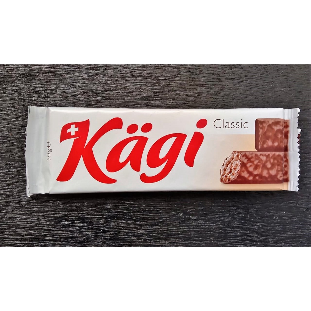 Jual KAGI CHOCO WAFER SWISS CLASSIC 50 GR / WAFER IMPORT / WAFER ...