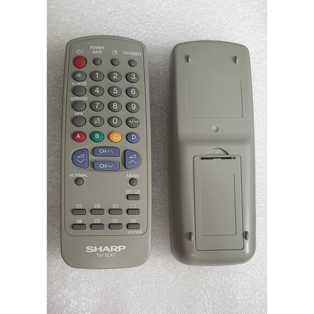 Jual Remote Control TV Sharp Tabung - Abu abu ORIGINAL | Shopee Indonesia
