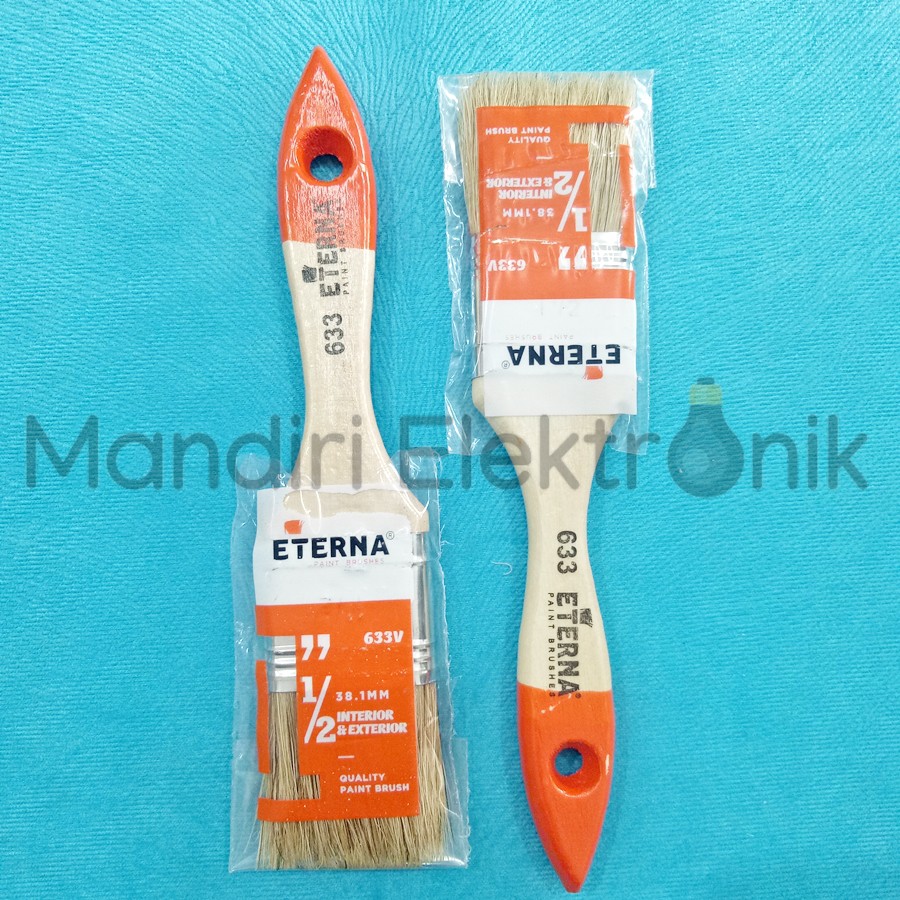 Jual Kuas Cat Eterna 1 1/2 inch Tipe 633 | Shopee Indonesia