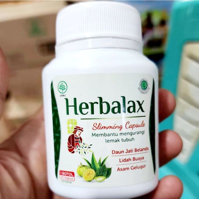 Jual Herbalax slimming kapsul botol @ 30 kapsul | Shopee Indonesia