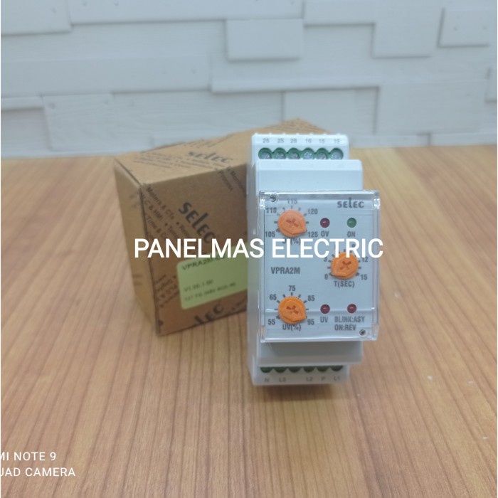 Jual SELEC VPRA2M VPR PROTEKSI TEGANGAN PFR VOLTAGE PROTECTION RELAY ...