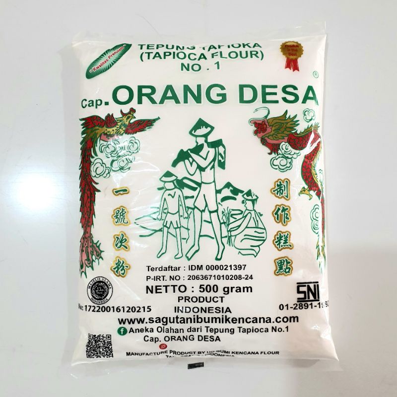 Jual Orang Desa (Sagu Tani) Tepung Tapioka 500g | Shopee Indonesia