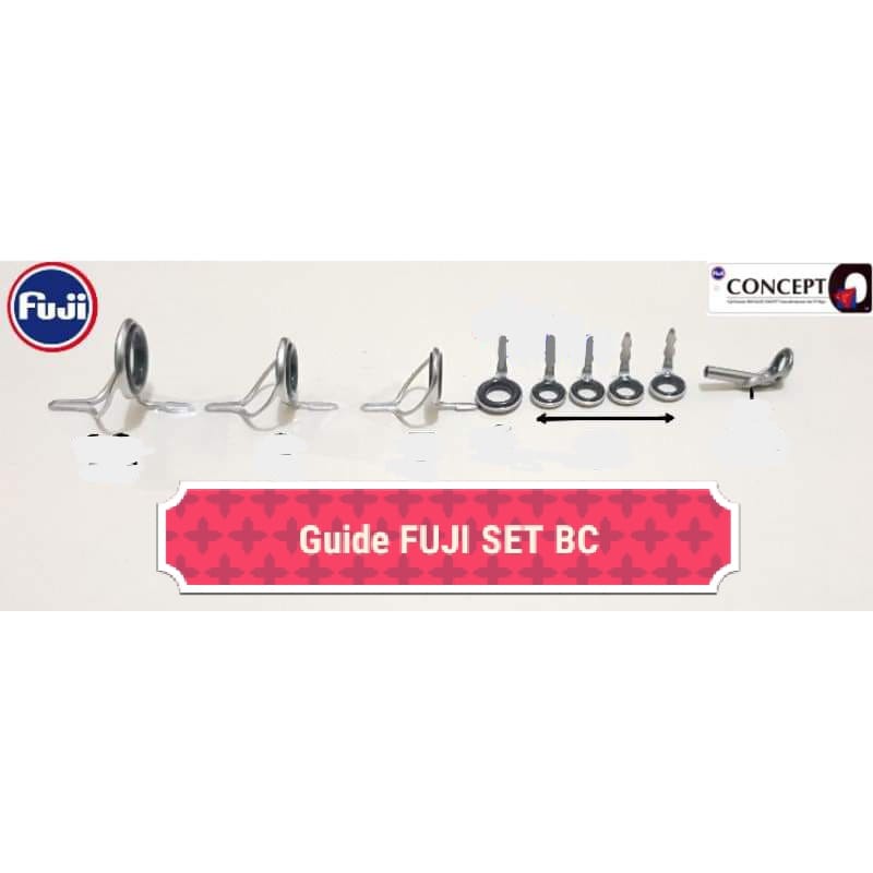 Jual GUIDE SET FUJI UL BC / BAITCASTING / isi 9pcs | Shopee Indonesia