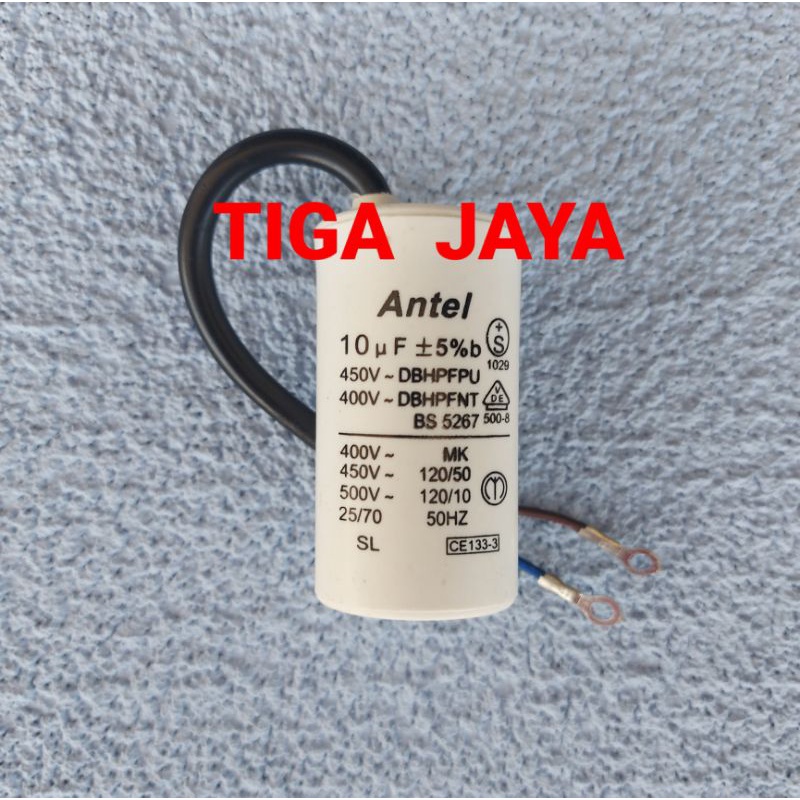 Jual Kapasitor Bulat 10uF Capasitor Kondensor Pompa Air Bulat 10 Mikro | Shopee Indonesia