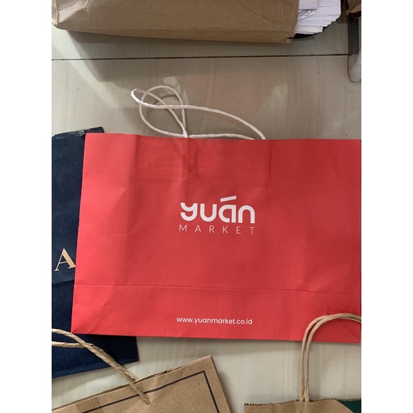 Jual Paper Bag/Paper Bag HnM/Paper Bag Brand/Paper Bag Branded | Shopee ...