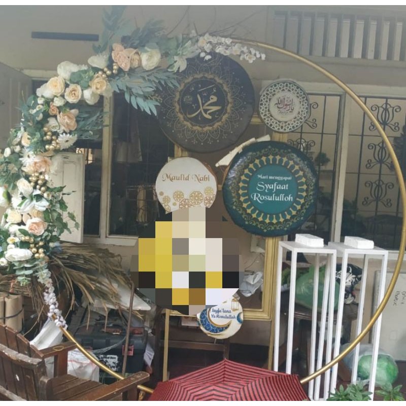 Jual Backdrop Circle Besi | Shopee Indonesia