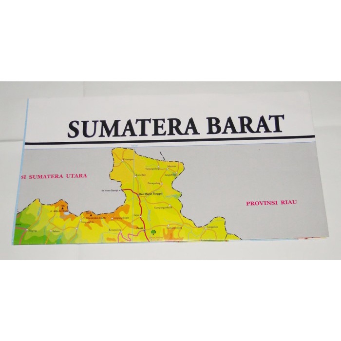 Jual Peta Provinsi Sumatera Barat (Lipat) ~ dsa120 | Shopee Indonesia