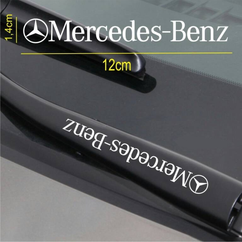 Jual Stiker Wiper Mobil Mercedes-Benz - Car Decal Sticker | Shopee ...