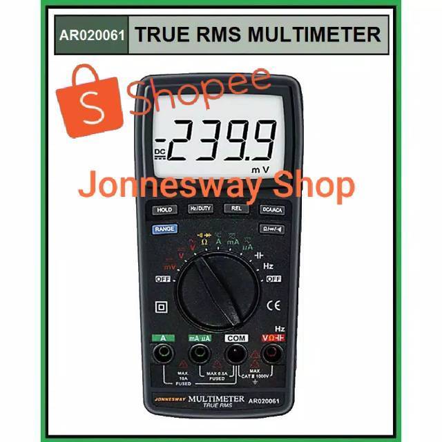 Jual JONNESWAY TRUE RMS MULTIMETER JONESWAY ALAT UKUR ( AR020061 ...
