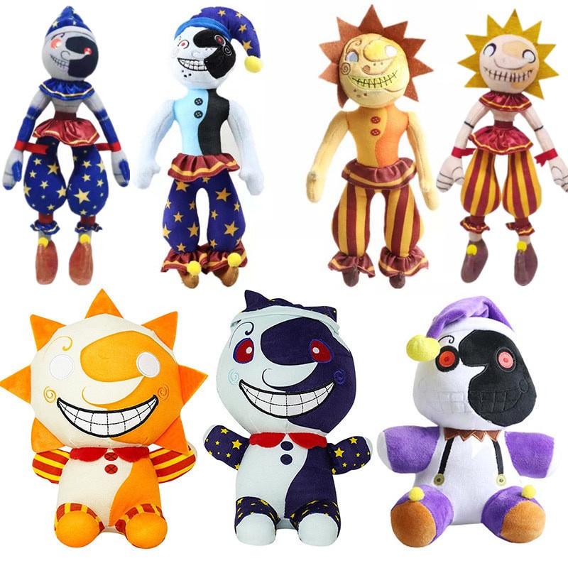 Jual 2022 New Fnaf Sundrop Plush Toys Security Breach Sunrise Moondrop
