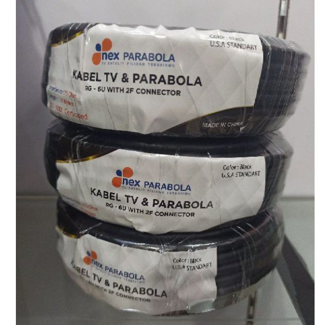Jual kabel tv & parabola 15 meter | Shopee Indonesia