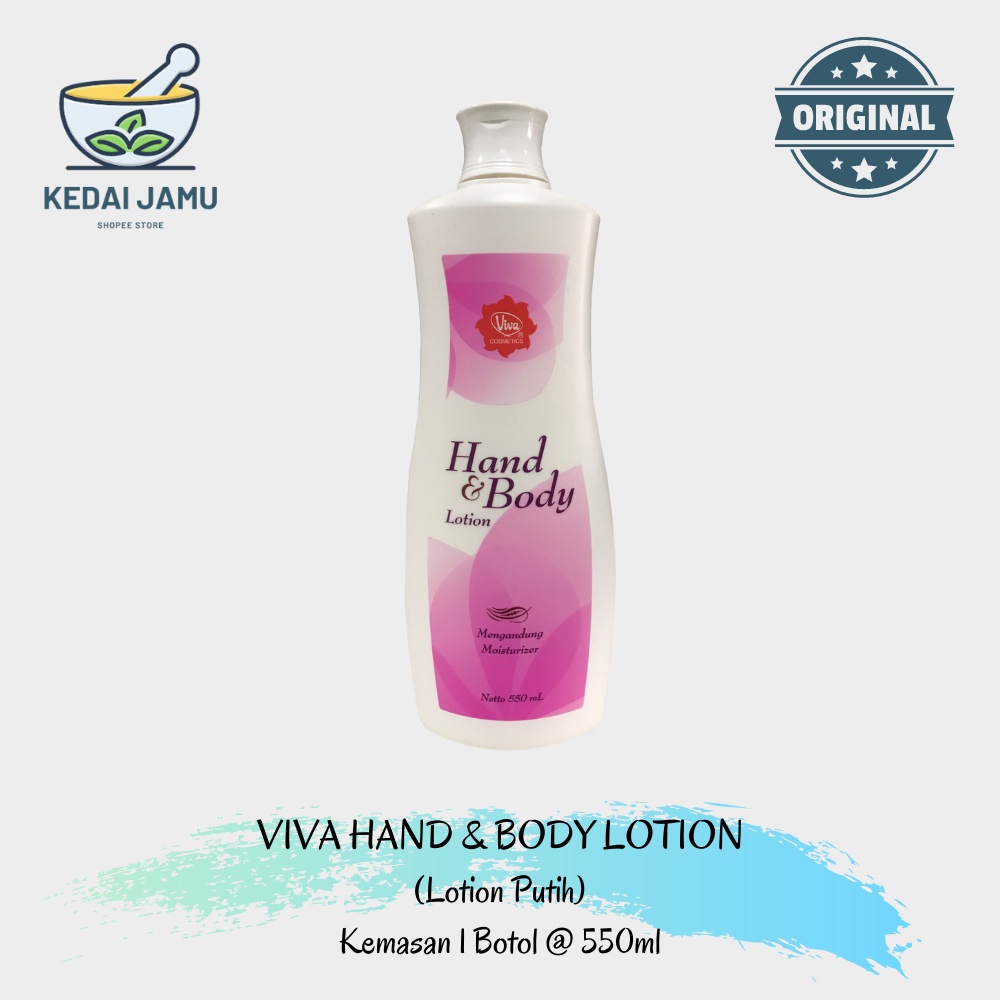 Jual Viva Hand & Body Lotion 550 ml | Kemasan BESAR | Shopee Indonesia