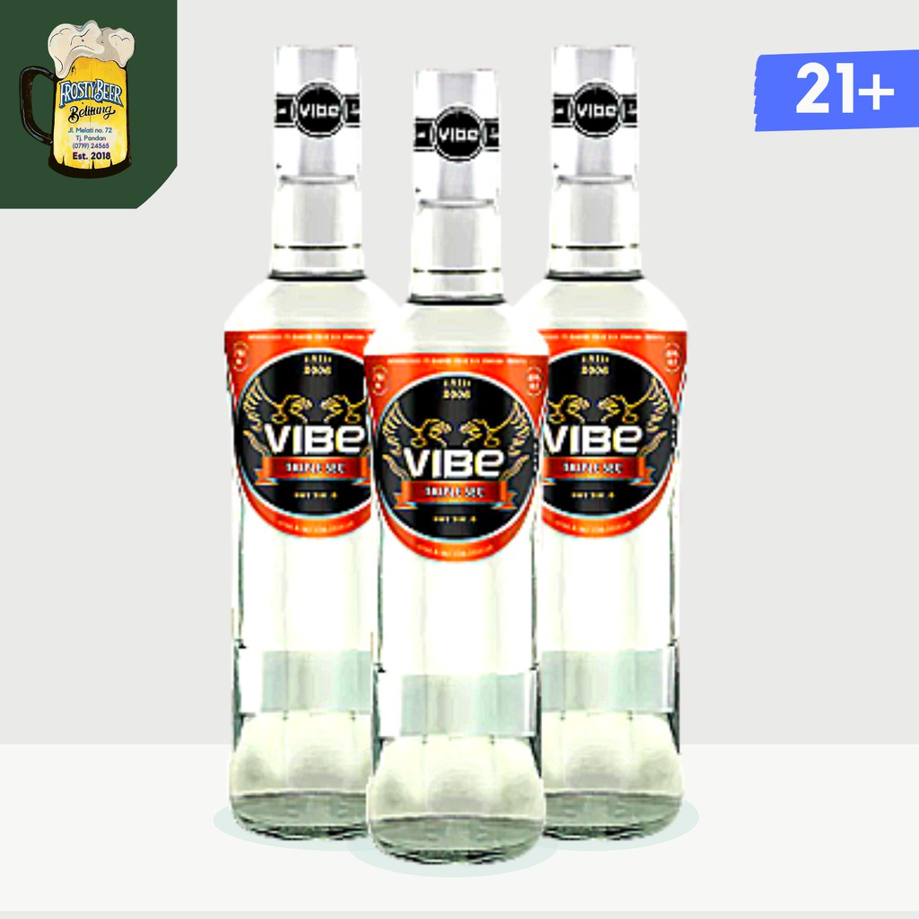 Jual VIBE Triple Sec 40% 700 ml - Orange Liqueur - Jeruk | Shopee Indonesia