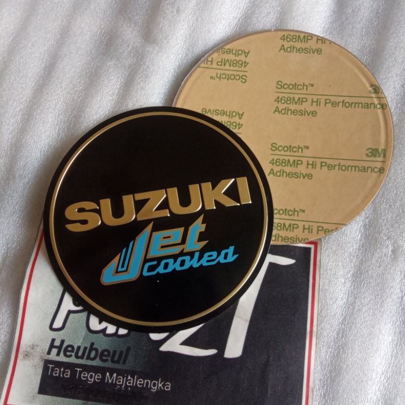 Jual emblem emblim logo simbol bak mesin rc100 rc 100 rc80 rc 80 bravo ...