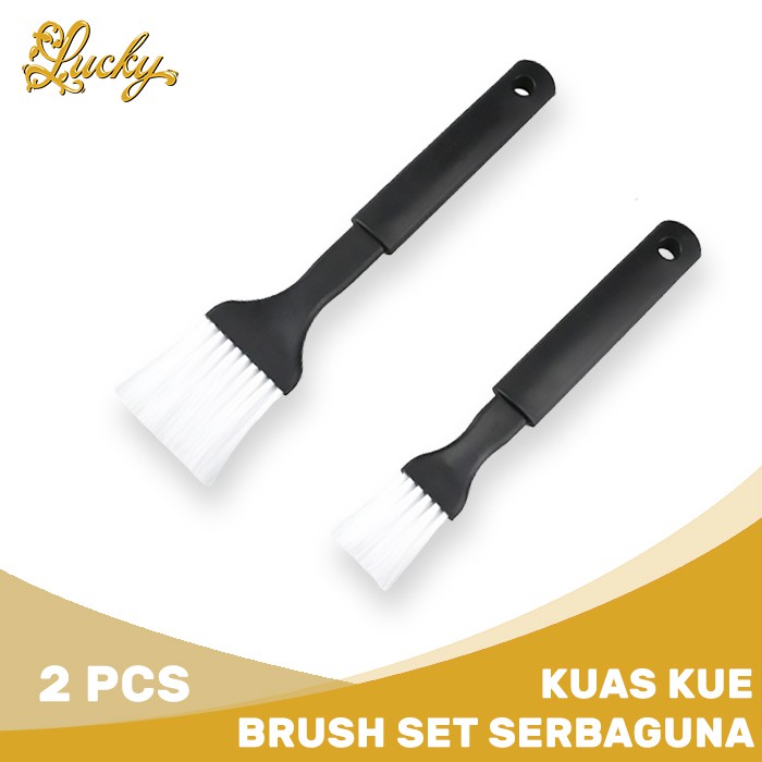 Jual Kuas Kue Roti Barbeque Brush Set Kuas Serbaguna Isi 2 Pcs | Shopee ...