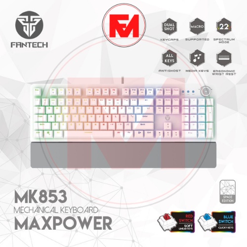 Jual Fantech MK853 Maxpower Mechanical Gaming Keyboard MK-853 RGB Light ...