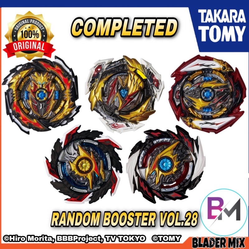 Jual Beyblade Burst RBV Random Booster Vol.28 Takara Tomy | Shopee ...