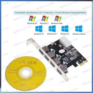 Jual NETLINE PCI PCIE EXPRESS 4 PORT USB 3.0 HIGH SPEED 5GBPS MOLEX / SATA POWER INTERFACE ...