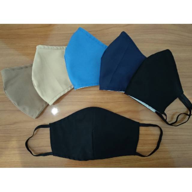 Jual Masker Kain 2 ply (READY STOCK) | Shopee Indonesia