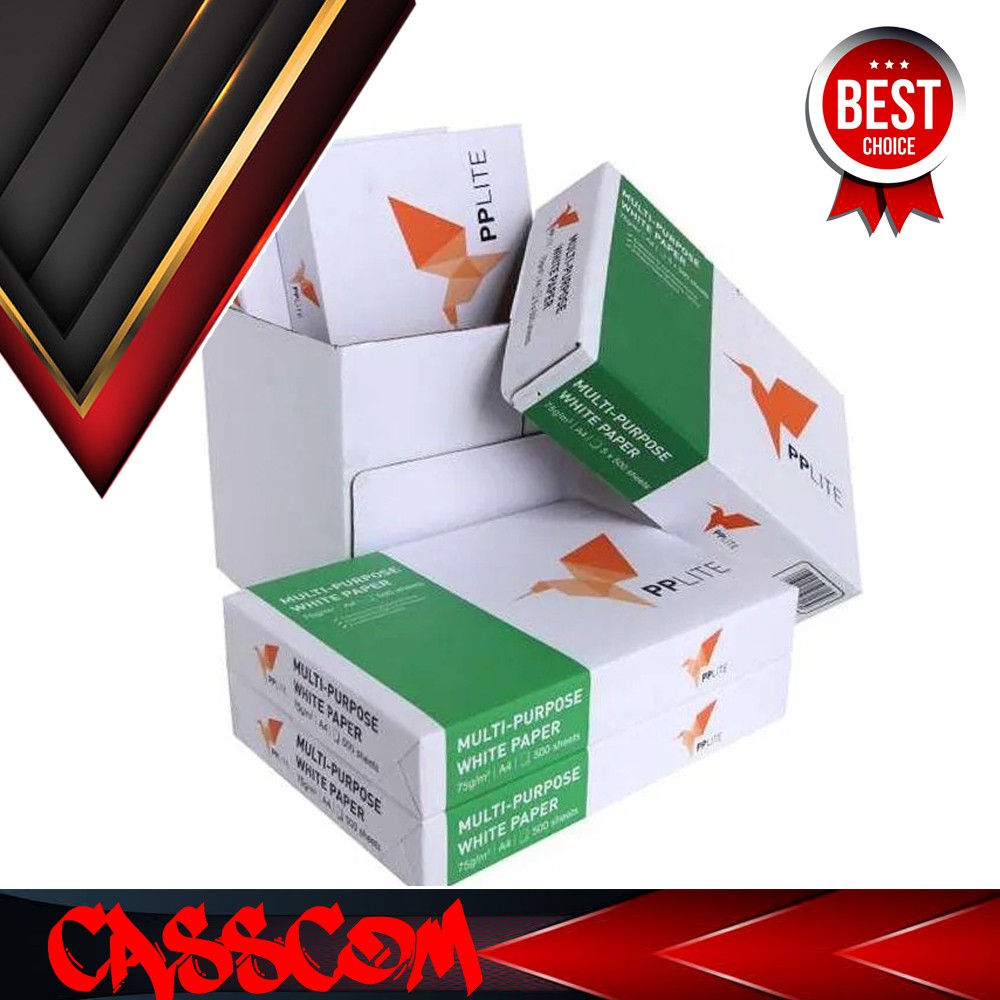 Jual Kertas A4 Print FotoCopy PP LITE / ZAP / Copy Laser / Copy Paper ...