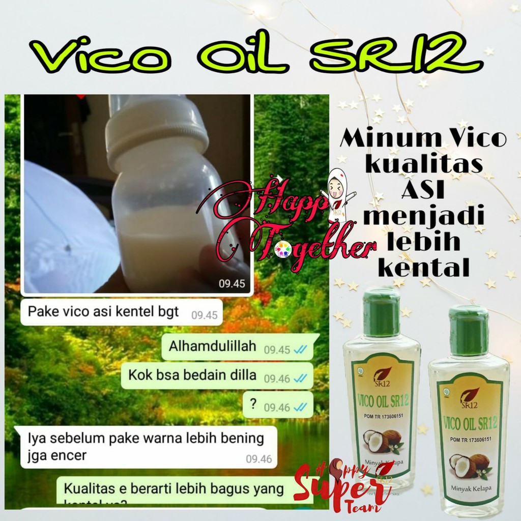 Jual Minyak Kelapa VICO SR12 Makanan Penambah Vitamin Jamu Obat ...