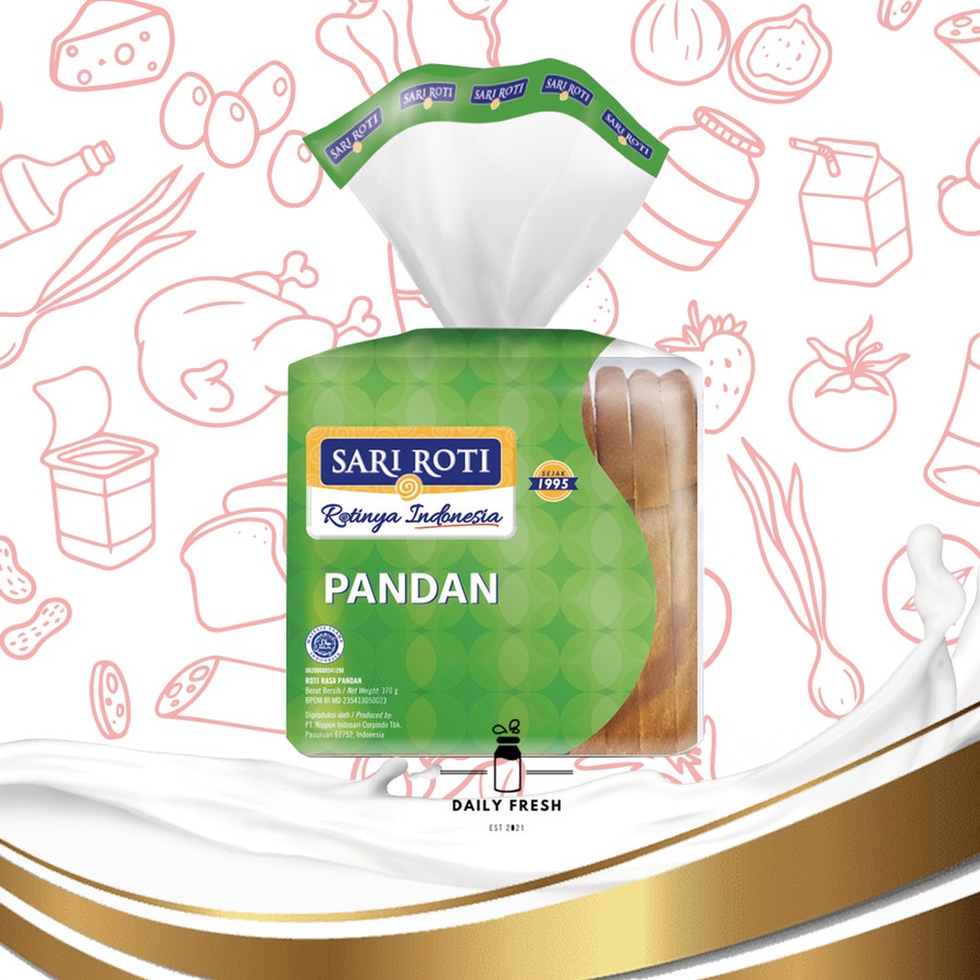 Jual SARI ROTI TAWAR PANDAN 370 GRAM | Shopee Indonesia