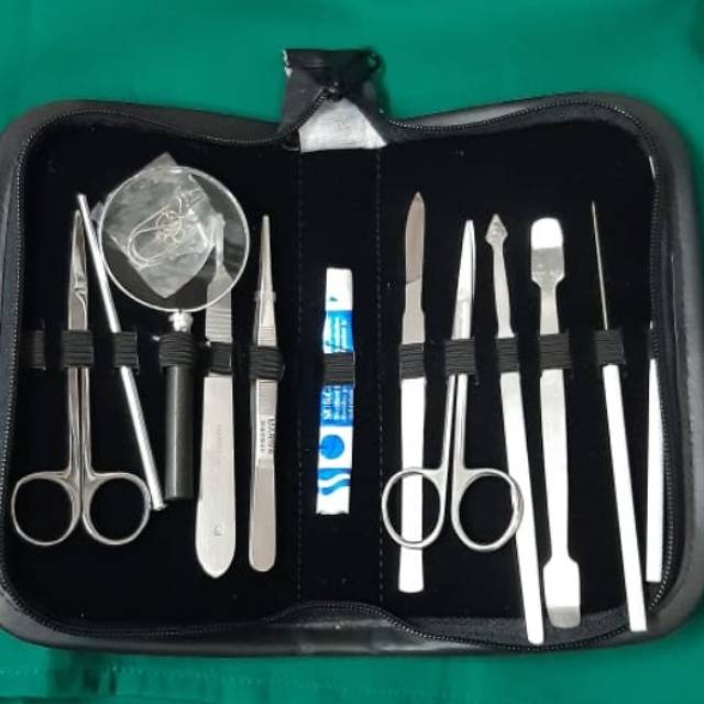 Jual alat disecting dissecting disekting set alat bedah ikan alat bedah ...