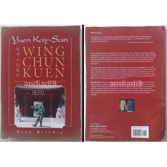 Jual WING CHUN YUEN KAY SAN - RENE RITCHIE 1997 | Shopee Indonesia