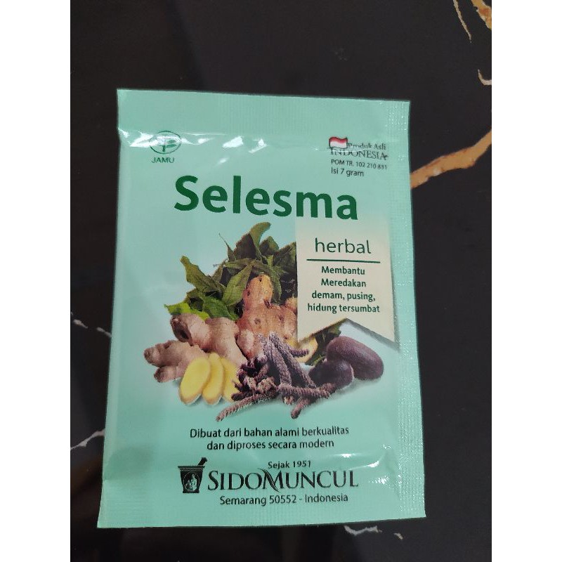 Jual SALESMA JAMU SIDOMUNCUL (1 pack isi 10 sachet) | Shopee Indonesia