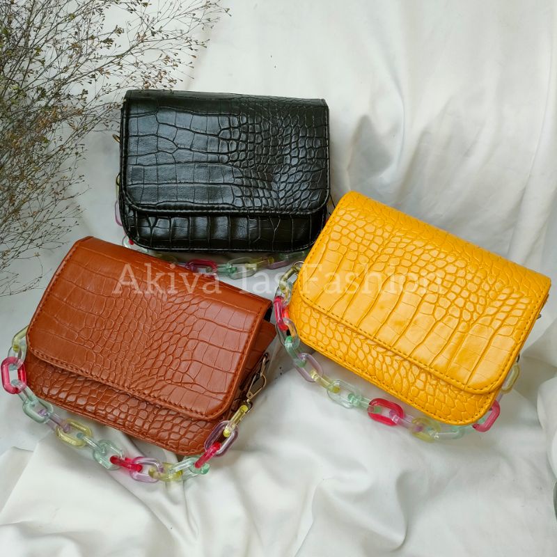 Jual CROCO CANDY TAS PREMIUM akiva | Shopee Indonesia