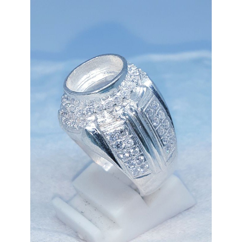Jual RING/EMBAN PERAK HANDMADE DIM 10X8,5X4 MM | Shopee Indonesia