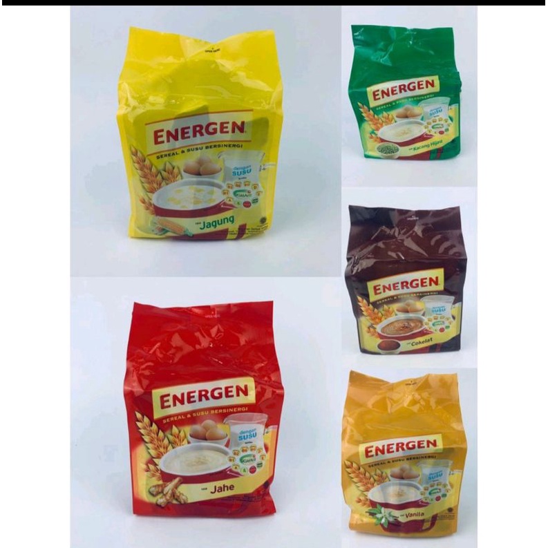 Jual ENERGEN 1 PACK ISI 10 SACHET | Shopee Indonesia