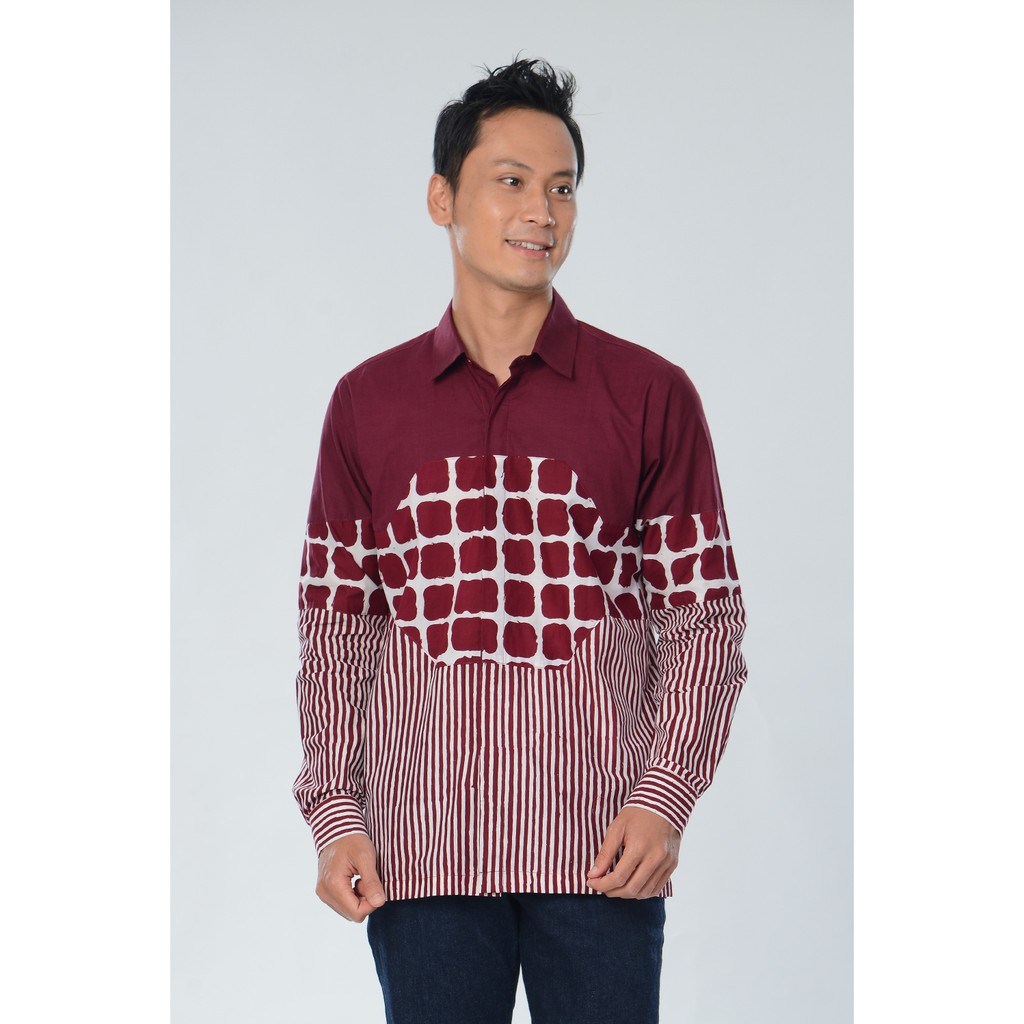 Jual ARTE Pangestu Kemeja Batik | Shopee Indonesia