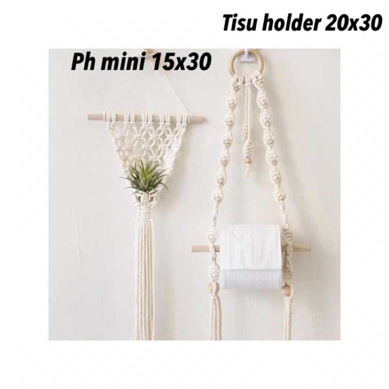 Jual tissue holder macrame | Shopee Indonesia
