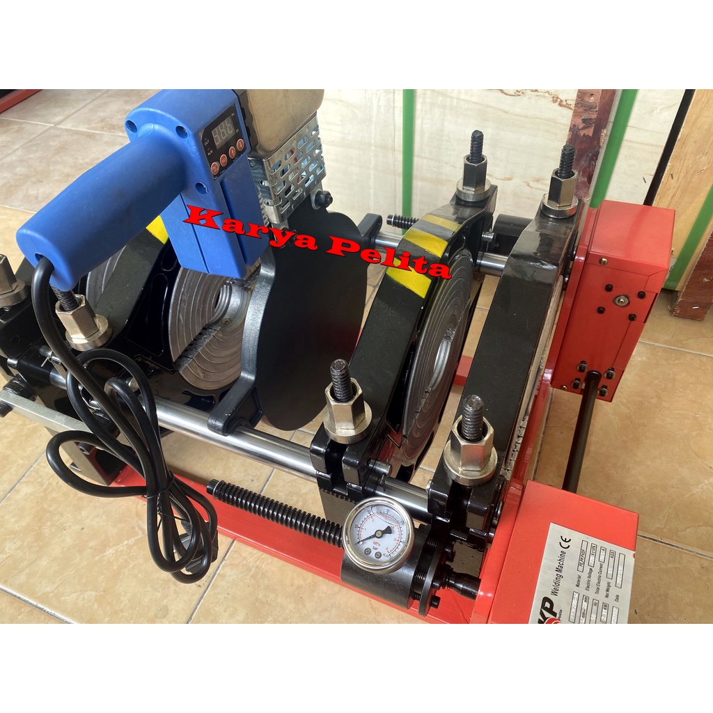 Jual mesin las pipa hdpe tipe manual 160 4 clamp rotari ready stock ...