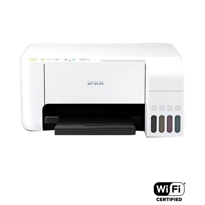 Jual Printer Epson L3256/L3250 Pengganti L3150 HITAM / L3156 PUTIH Original ink 100% Print Scan ...