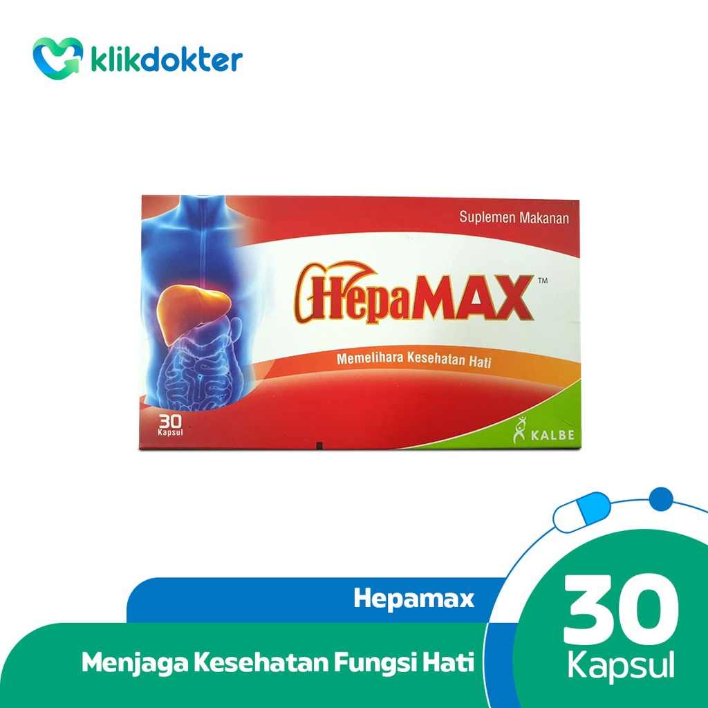 Jual Hepamax 30kapsul - Suplemen Pelindung Fungsi Hati | Shopee Indonesia