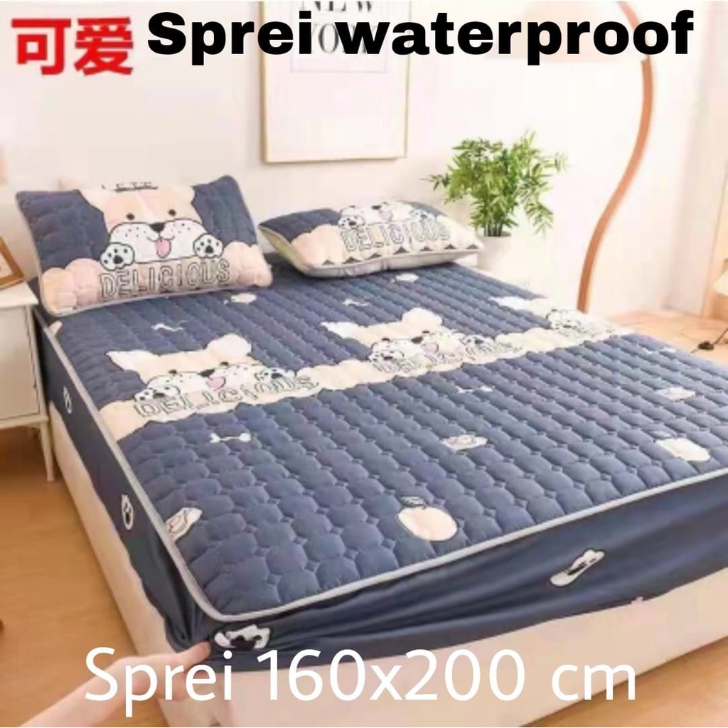 Jual Sprei Waterproof 160X200 cm / Matras Kasur / Mattress Protector ...