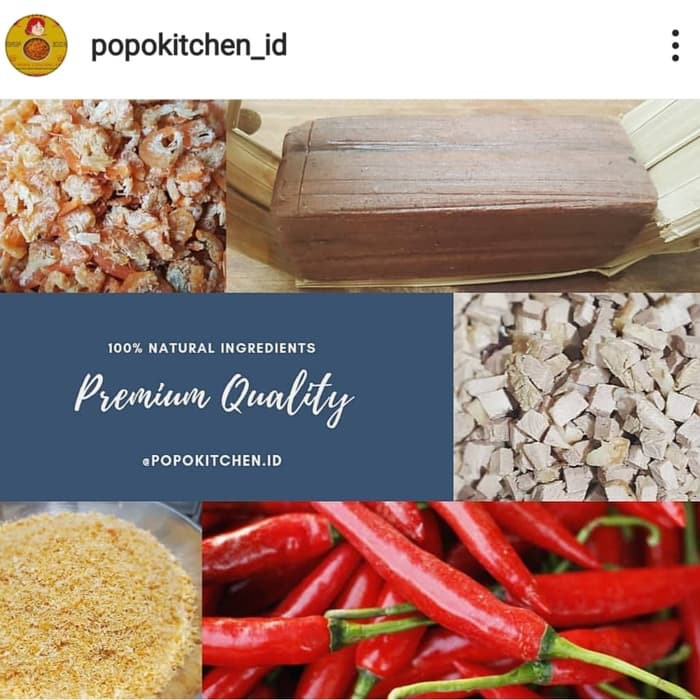 Jual Cunyuk Cincang Ebi / Sambal Ebi Pontianak by Popo Kitchen (Non ...