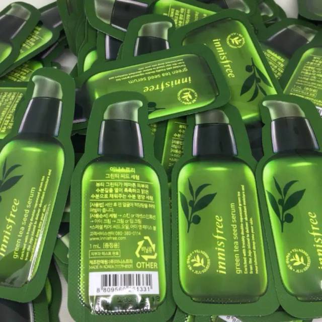 Jual SAMPLE innisfree green tea seed serum (SACHET) | Shopee Indonesia